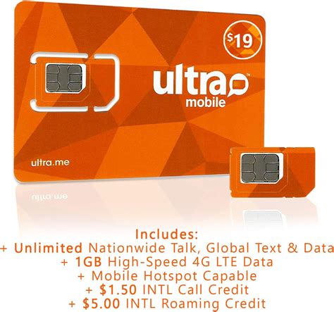 Ultra Mobile Dual Cut SIM With Plan In Nepal At NPR Rating