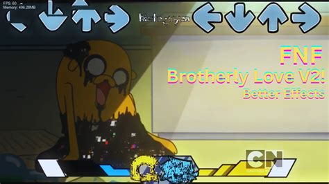 Fnf Brotherly Love V2 Better Effects Botplay Only Youtube