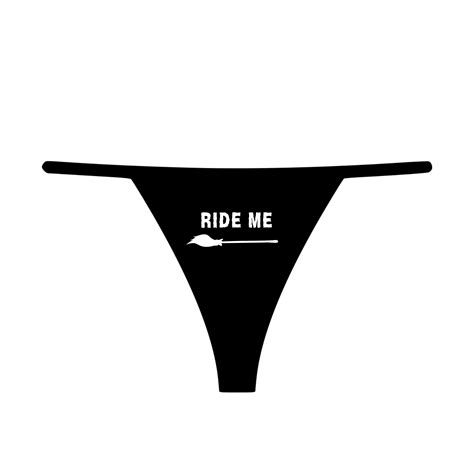 Ride Me Womens Thong Thatsmutshop