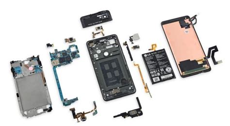 Google Pixel 2 XL Teardown Reveals Many Modular Components Extra Hard To Remove Battery