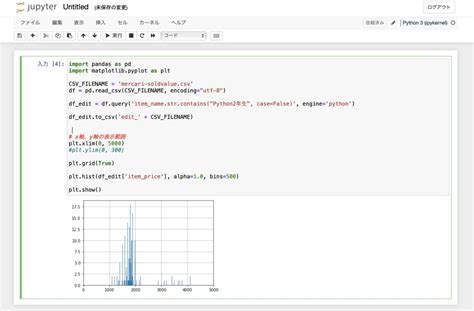 【python】jupyter Notebookとは？インストールと使い方を徹底解説！ Analytics Board Python