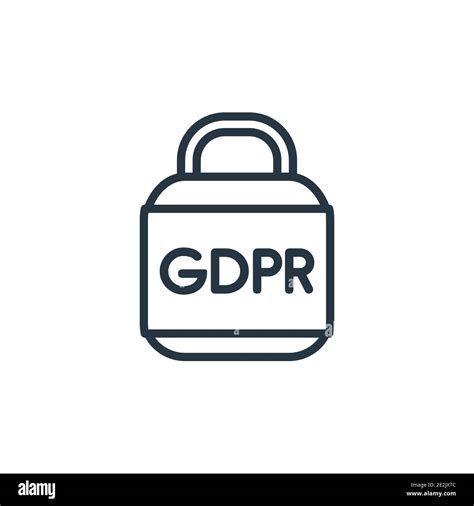 Keylock Outline Vector Icon Thin Line Black Keylock Icon Flat Vector Simple Element