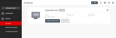 LayerStack Tutorials LayerStack How To Install Acronis Backup Agent On Linux Cloud Servers