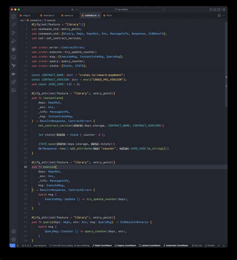 writing a smart contract with cosmwasm part 4 dev community