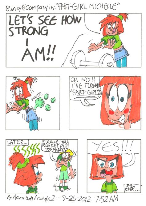 Bancy Comics Presents Fart Girl Michelle By Bancytoongeek1994 On Deviantart
