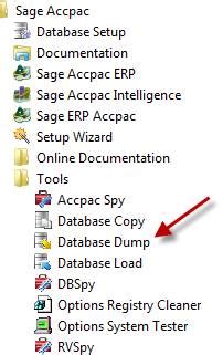 How To Backup Restore Sage Accpac Database