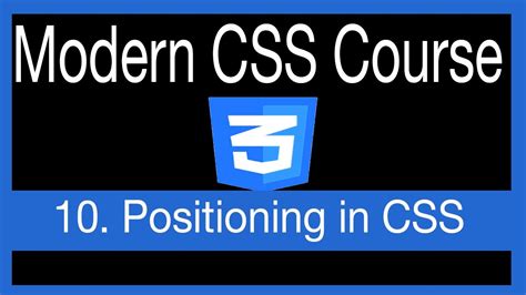 10 Positioning In Css