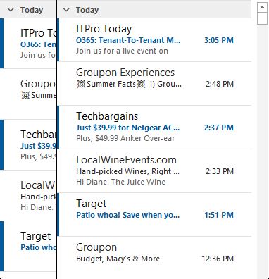 Too Much White Space In Outlook Outlook Tips