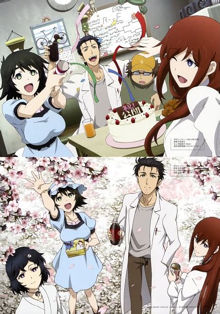 Steins Gate Ruka Urushibara Kurisu Makise Rintarou Okabe Mayuri