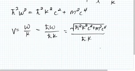 Solvedusing The Relativistic Expression E2p2 C2m2 C4a Show