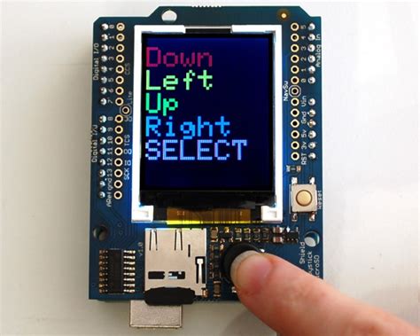 New Product Adafruit 1 8 18 Bit Color Tft Shield W Microsd And