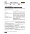 PDF Methods Of Data Collection A Fundamental Tool Of Research