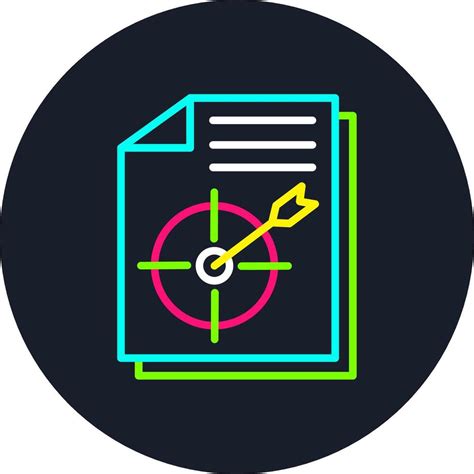 Objective Line Multi Color Design 54242943 Vector Art At Vecteezy