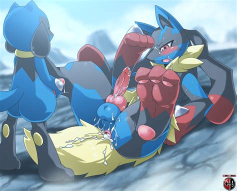 Post Kivwolf Lucario Mega Evolution Mega Lucario Porkyman Riolu