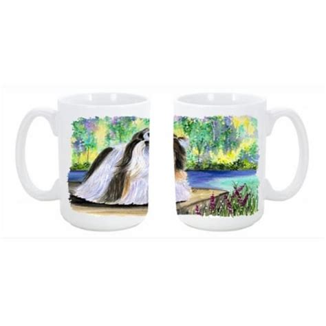 Shih Tzu Dishwasher Safe Microwavable Ceramic Coffee Mug 15 Oz 1 Kroger