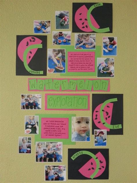 Preschool Classroom Wall Display Art Display Project Documentation