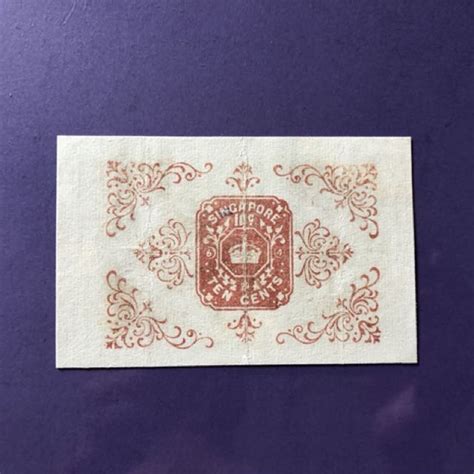 1920 Straits Settlements 10 Cents Note Hobbies And Toys Memorabilia
