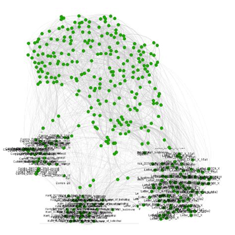 Gephi Network Based On Figure 1 Download Scientific Diagram