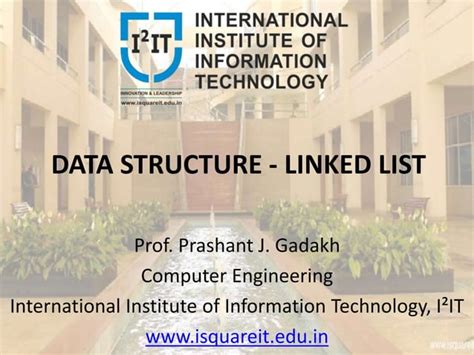 Data Structure Linked List PPT