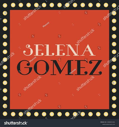 Selena Gomez Red Dress Over 1 Royalty Free Licensable Stock