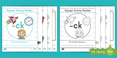 Ck Digraph Activity Booklet Teacher Made