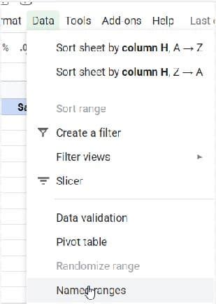 How To Create Dynamic Named Ranges In Google Sheets