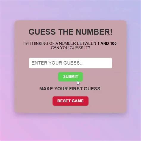 Subhasis Mukherjee On Linkedin Guessthenumber Interactivegame Dynamicbackground Funwithcode