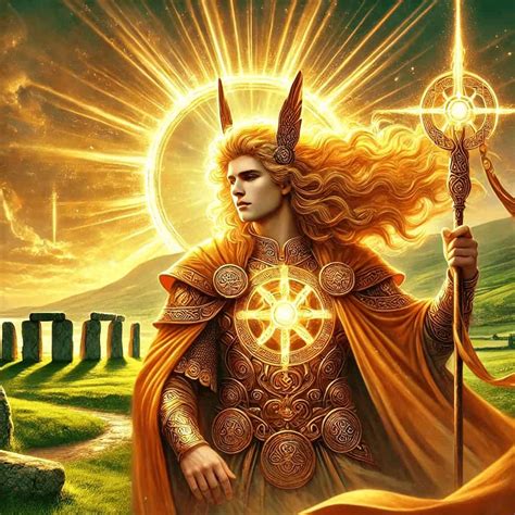 Lugh Celtic God Of The Sun And Spear