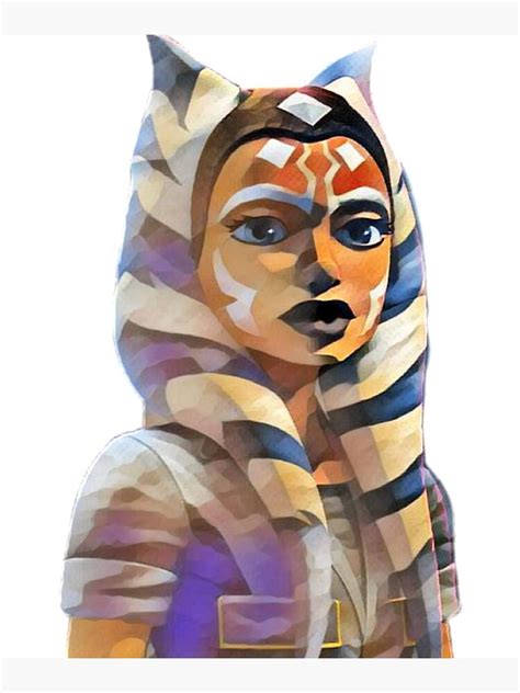Ahsoka Tano Clone Wars Season Poster For Sale By Sportsvillewars Redbubble