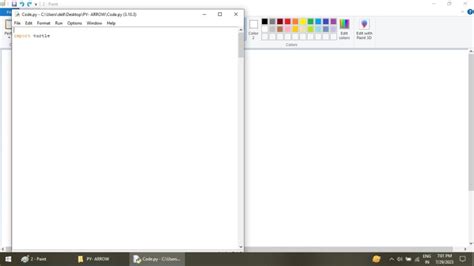 Python Program To Basic New Tkinter Py Arrow Using The Python