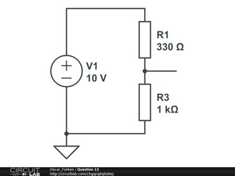Question 13 Circuitlab