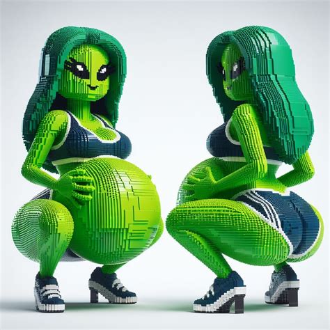 Pregnant Alien From Both Angles By Mrperson5432 On Deviantart