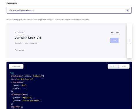 How To Use Polaris To Build An App Ui In Html Or React