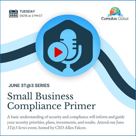 Register For Our Small Business Compliance Primer Chris Caldwell
