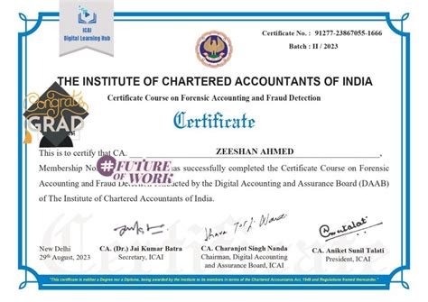 Ca Zeeshan Ahmed On Linkedin Hello Connections I Am Happy To Share That I Have Cleared The…