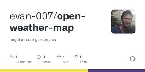 Github Evan 007open Weather Map Angular Routing Examples