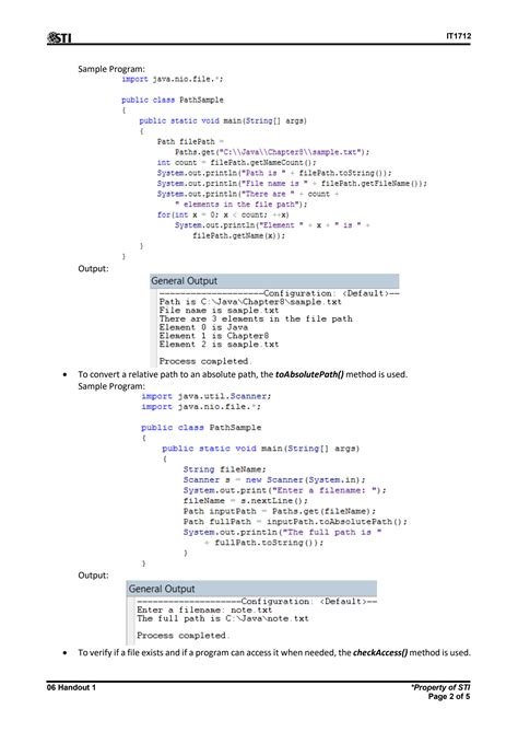 Solution File Input And Output Studypool