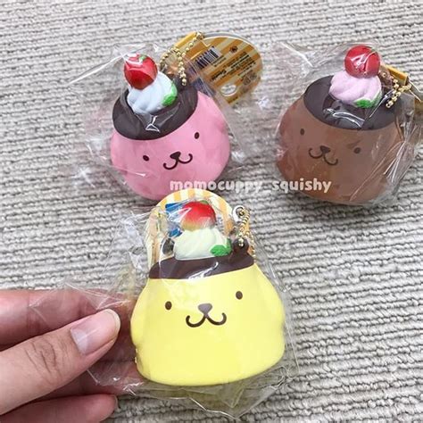 Jual Pompompurin Pudding Squishy By Sanrio Original Squishy Japan