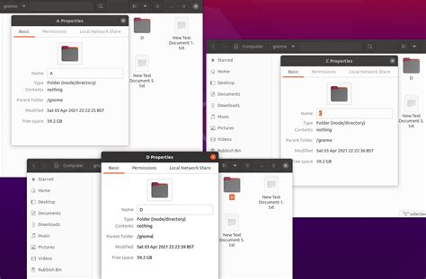 Comparing Filefolder Properties In Nautilus Applications Gnome