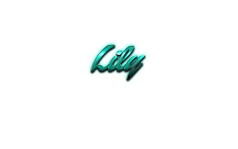 Lily Name Logo Logodix