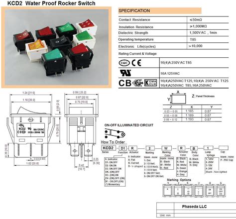 Kcd3 16a 250v схема подключения