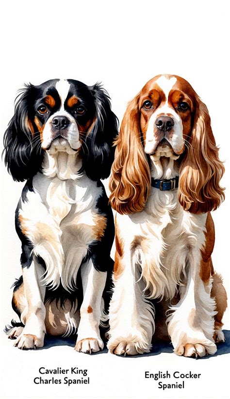 Cavalier King Charles Spaniel Vs English Cocker Spaniel Full Breed