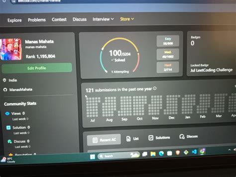 manas mahata on linkedin coding leetcode dsa datastructures algorithms learning milestone…