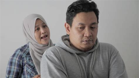 Wife Having Proof That Husband Cheated On Smartphone Stock Footage