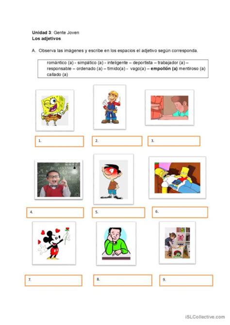3 Adjetivos English Esl Worksheets Pdf And Doc