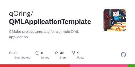 Github Qcringqmlapplicationtemplate Cmake Project Template For A Simple Qml Application