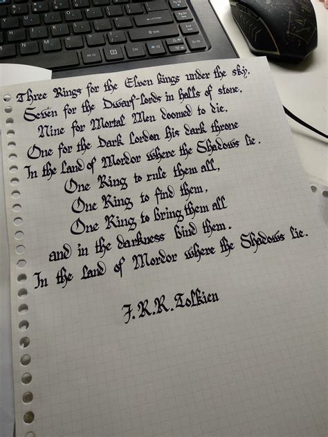 Work For My Calligraphy Class R Calligraphy