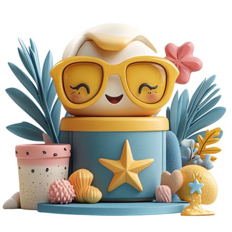 Cartoon Character Wearing Sunglasses 52643818 Png