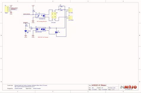 Ac Dimmer Schematic V 2 Pdf Technology And Computing