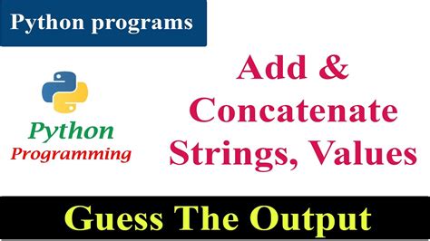 Guess The Output 13 Python Programs And Answers Interview Questions